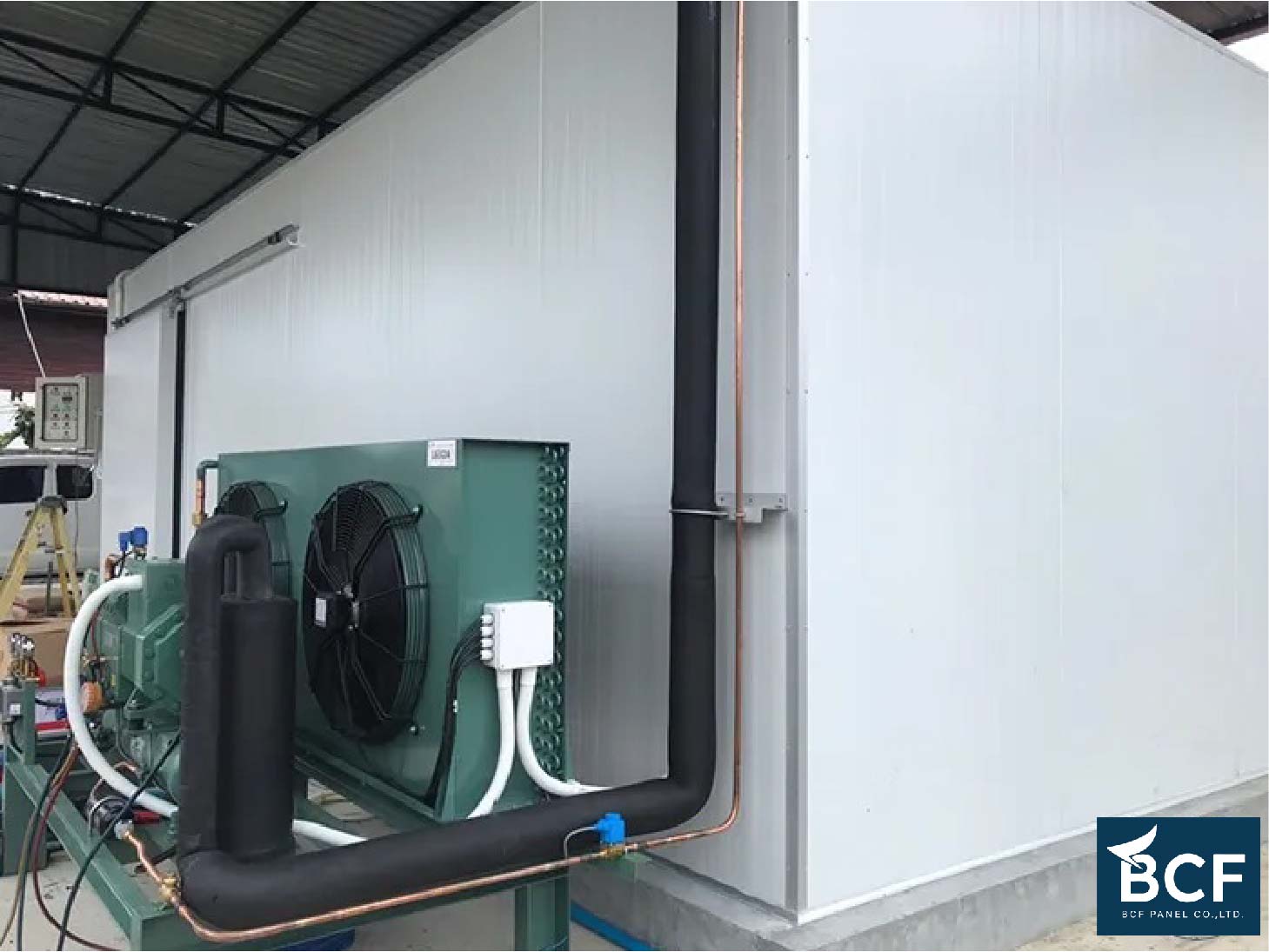 installation - cold room | BCF PANEL ผู้ผลิต ออกแบบ และติดตั้งแผ่นฉนวน ...